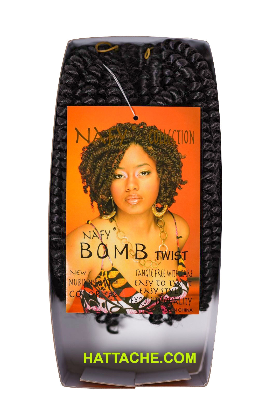 Nafy Collection New Nubian/Spring/Bomb Twist Hair - Synthetic Hair for ...