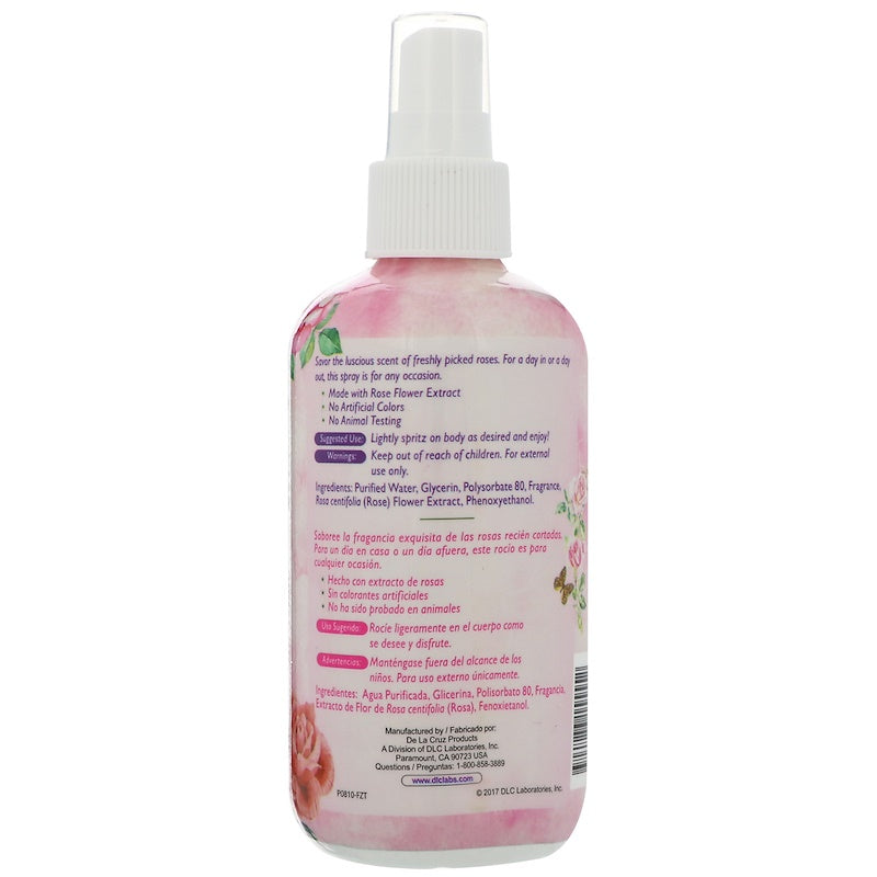 De La Cruz Rose Water Body Spray – Hattaché Beauty & Lifestyle Goods